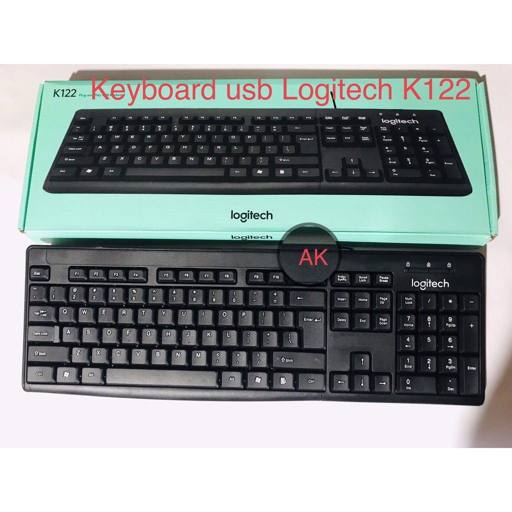 Bàn Phím Vi Tính Có Dây Logitech K122 (Hàng OEM) - LINH KIỆN LÂM MUSIC
