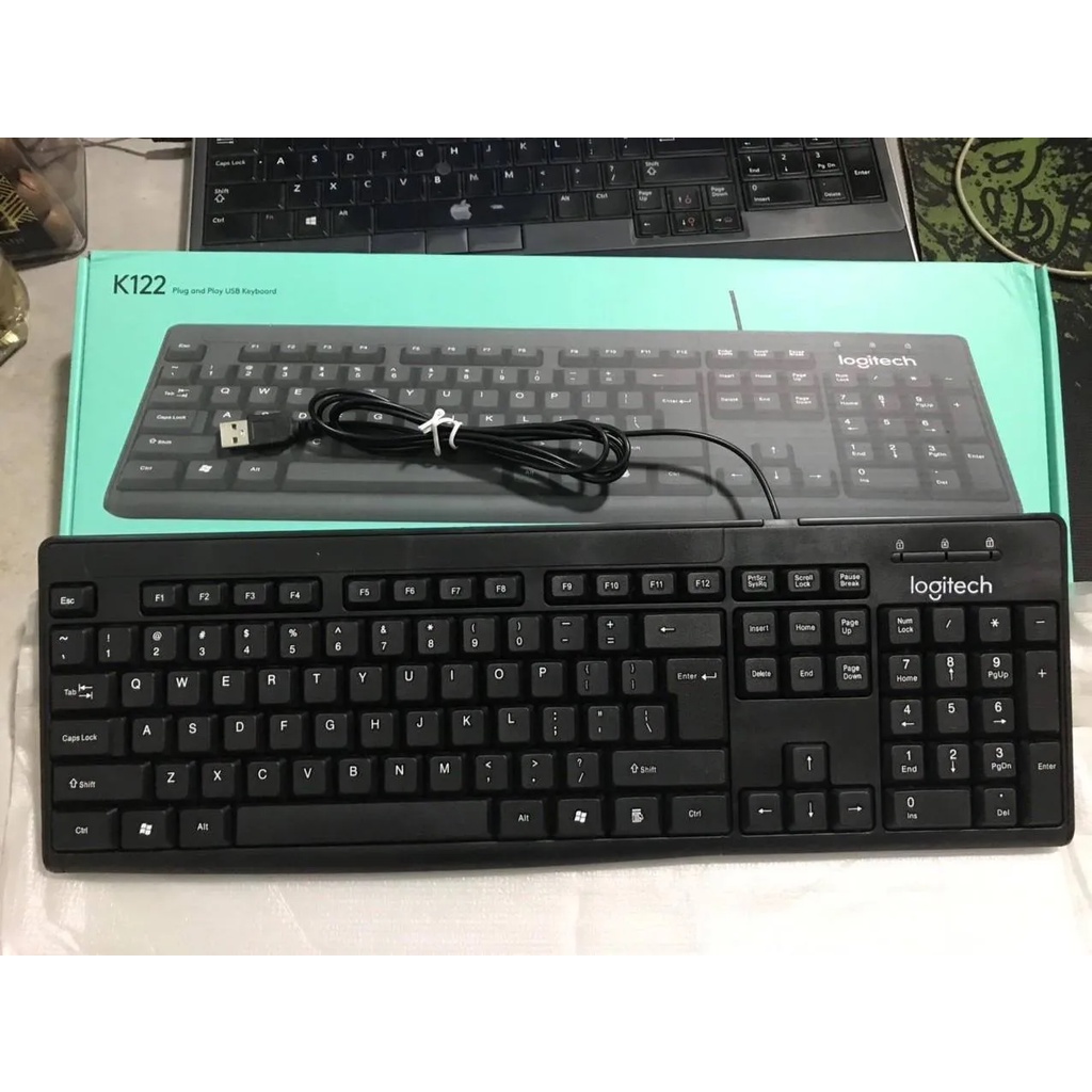 Bàn Phím Vi Tính Có Dây Logitech K122 (Hàng OEM) - LINH KIỆN LÂM MUSIC