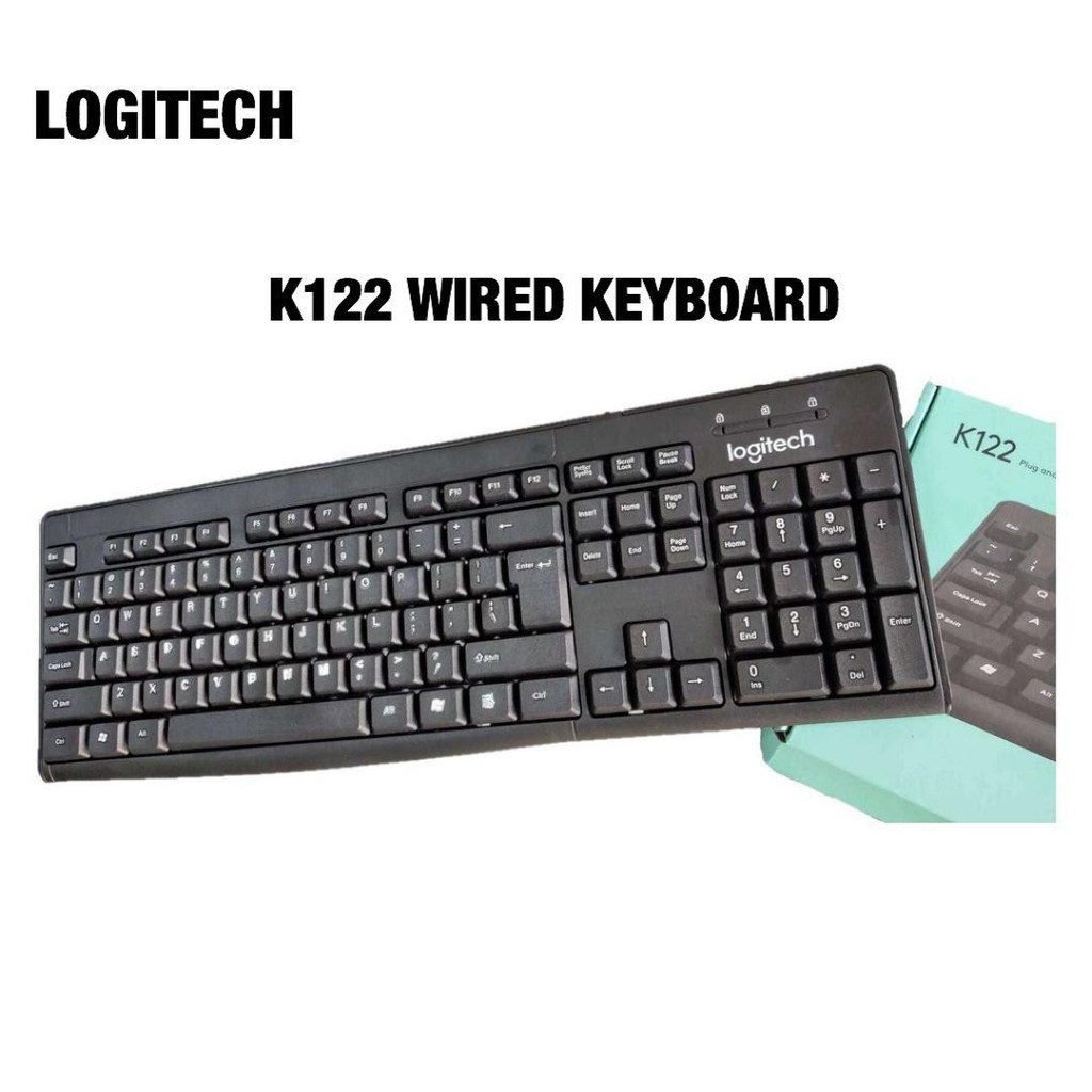 Bàn Phím Vi Tính Có Dây Logitech K122 (Hàng OEM) - LINH KIỆN LÂM MUSIC