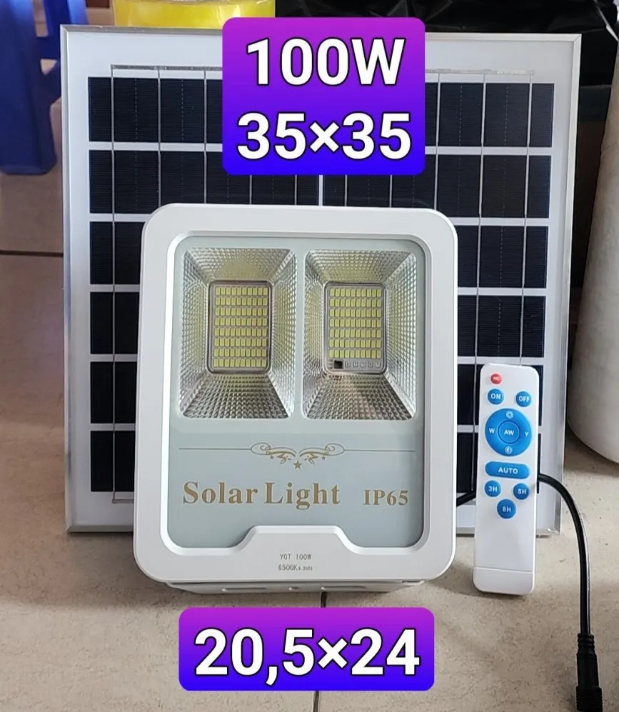 Đèn Pha Năng Lượng Mặt Trời YGT 6 Khung 300W (đặt trước 2 tiếng) - LINH ...